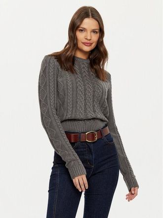 Guess Pullover W4BR13 Z3HN2 Grau Regular Fit