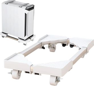 Generico Boden-PC-St&auml;nder, 360-Grad-Rotation, teleskopisch, CPU-Halterung unter dem Schreibtisch, f&uuml;r Konferenzraum, Arbeitszimmer, Waschk&uuml;che, Zuhause, B&uuml;ro u