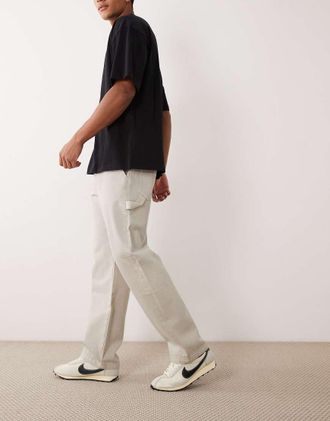 Cotton On Pantalon baggy style workwear - Taupe-Neutral