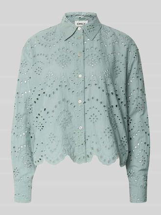 Only Regular Fit Hemdbluse aus reiner Baumwolle Modell VALAIS