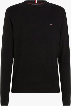 Tommy Hilfiger Pull col rond en coton et cachemire