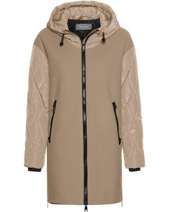 White Label Steppjacke Materialmix-Winterjacke