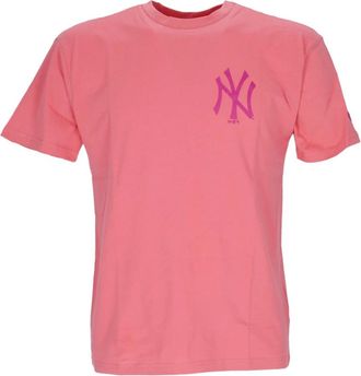 New Era MLB League Essential Oversized Tee - - Tops - Herren - Rosa - XL