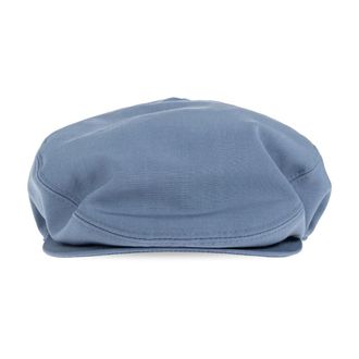 Dolce & Gabbana Homme, Accessoires, Bleu, Taille: 58 CM Wool Flat Cap