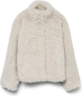 Vero Moda Vero Moda Short Jacket Vmmonroe Noos Veste Courte, Crème, XX_s Femmes