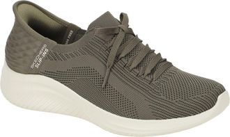 Skechers Schn&uuml;rschuh Skechers Ultra Flex Schuhe gr&uuml;n olive SLIP-INs 149710