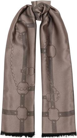 Guess Jacquard Ketten-Schal - - Accessories - Damen - Braun - ONE SIZE