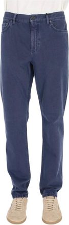 Ermenegildo Zegna Homme, Jeans, Bleu, Taille: W34 Jeans Slim-fit