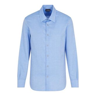 Emporio Armani Freizeithemd - - Shirts - Herren - Blau - S