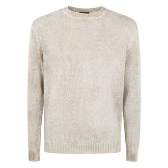 Avant Toi Rundhals-Strickware - - Knitwear - Herren - Braun - XL