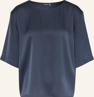 van Laack Van Laack Blusenshirt Vl-Tanira-Xx Aus Seide blau