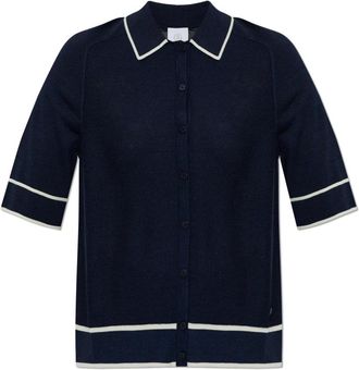 Bogner Femme, Pulls, Bleu, Taille: 38 FR Peaches Silk Cardigan