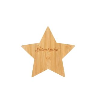 R&auml;der Bambusbrett Stern Sternek&uuml;che