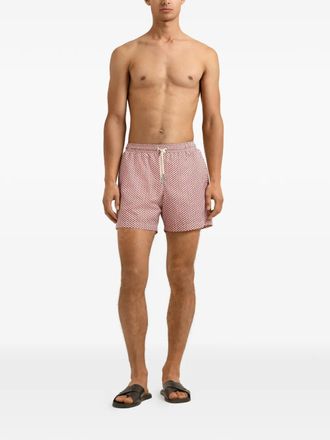 Orlebar Brown Mens Boxer Patterned Swim Shorts Ss26 M