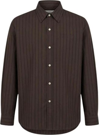 Mfpen Homme, Chemises, Brun, Taille: M Essay Shirt