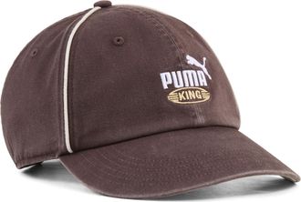 Puma King Baseball Cap, Accessoires, Braun, OSFA