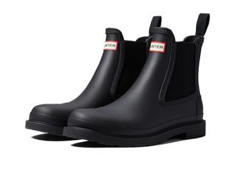 Hunter Commando Chelsea Mens Wellington Boots 45-46 EU Black