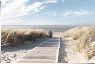 Reinders Poster, Dunes, Schlafzimmer, Poster, Wanddeko, Room Decor, 150 gr. gl&auml;nzend Bilderdruckpapier, Beige, 61 x 91,5