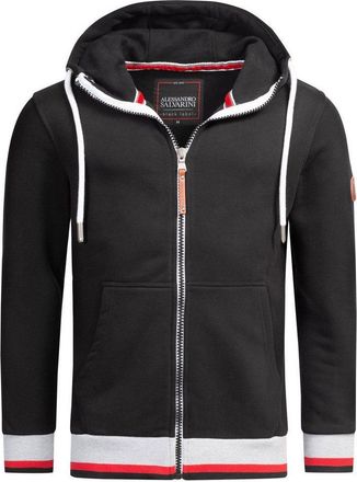 Alessandro Salvarini Sweatjacke ASRevellio mit großer Kapuze
