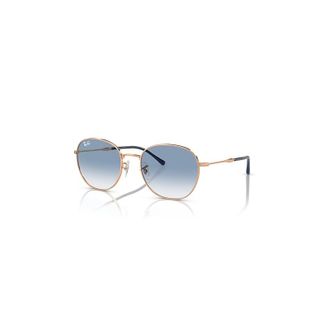 Ray-Ban Rb3809 Sonnenbrillen Rotgold Fassung Blau Glas 55-20