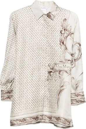 Max Mara Femme, Blouses et Chemises, Beige, Taille: 40 FR Chemises
