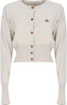 Vivienne Westwood Femme, Pulls, Beige, Taille: 38 FR Bea Cardigan
