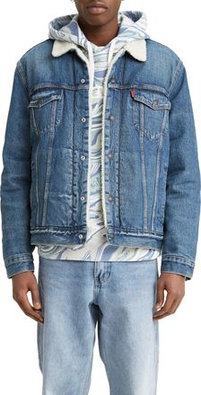 Levi's Herren Type 3 Sherpa Trucker Jacket, Rockridge, S