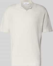 Les Deux Regular Fit Poloshirt aus Leinen-Baumwoll-Mix Modell Emmanuel