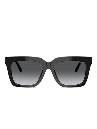 Versace lunettes de soleil Medusa &agrave; monture carr&eacute;e - Noir