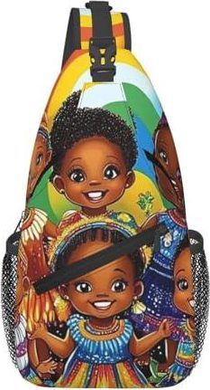 Generic Black History Month Sac &agrave; bandouli&egrave;re de voyage pour homme Sac &agrave; dos de randonn&eacute;e Sac &agrave; dos pour homme