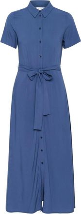 Part Two Femme, Robes, Bleu, Taille: 44 FR Robe Florale Oceana