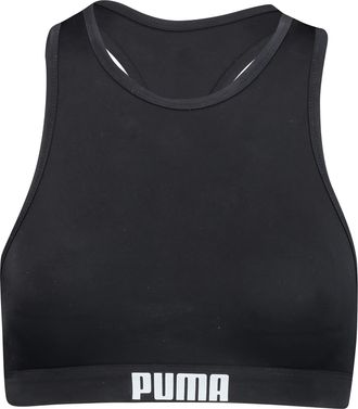 Puma Damen High NCK T Badebekleidung, Undurchsichtige, Schwarz, S