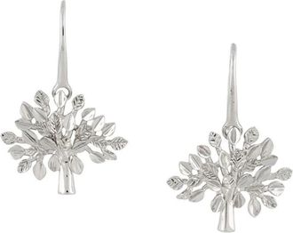Mulberry Tree Dropped Earrings - - Accessories - Damen - Grau - ONE SIZE