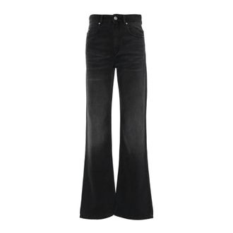Isabel Marant Belvira Schlagjeans - - Jeans - Damen - Schwarzk - S
