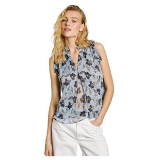 Pepe Jeans London Enid Chemise, Bleu (Bleu Acier), XS Femme