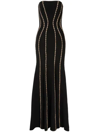 Jenny Packham Dash Abendkleid - Schwarz