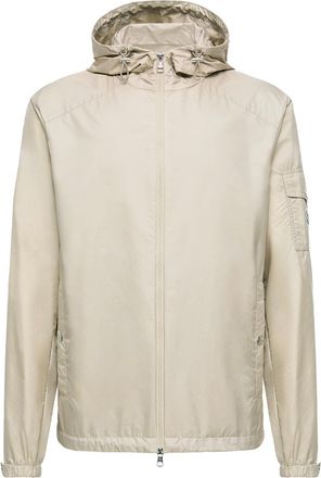 Moncler Moncler Veste De Pluie &Agrave; Capuche Etiache, Homme, Beige, Taille: 1