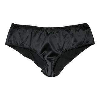 Dolce & Gabbana Femme, Sous-v&ecirc;tements, Noir, Taille: 38 FR Culotte Brief