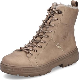 Rieker Damen Klassische Stiefeletten N0036, Frauen Stiefeletten, lose Einlage,Kurzstiefel,uebergangsschuhe,uebergangsstiefel,beige (20),41 EU / 7.5 UK