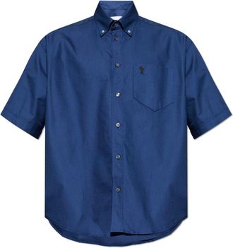 Ami Herren, Shirts, Blau, XLGr&ouml;&szlig;e