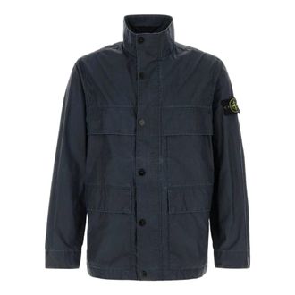 Stone Island Light Jackets - - Jackets - Herren - Blau - XL