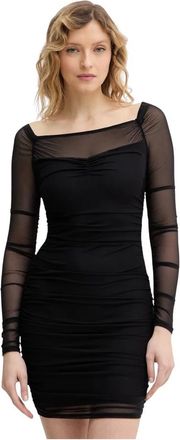 Guess Damen, Kleider, Schwarzk, MGr&ouml;&szlig;e