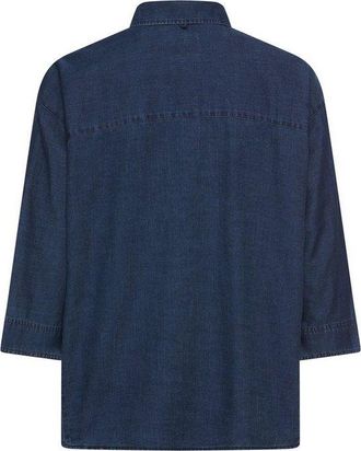 Camel Active Jeansbluse mit Knopfleiste Langarm