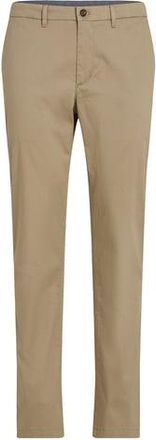Tommy Hilfiger Pantalon droit chino en coton m&eacute;lang&eacute;