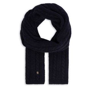 Tommy Hilfiger Schal Tommy Hilfiger Timeless AW0AW16990 Dunkelblau