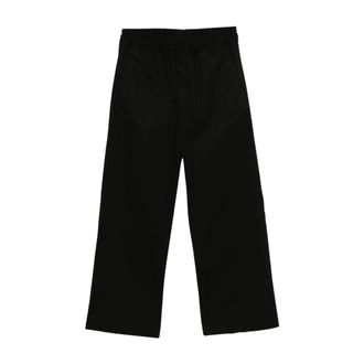 Thom Krom Homme, Pantalons, Noir, Taille: M Straight Leg Pantalons