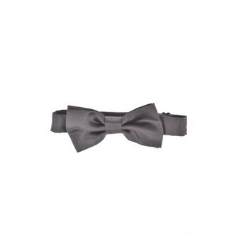 Daniele Alessandrini Homme, Accessoires, Gris, Taille: ONE Size Papillon en Soie