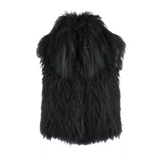 Emporio Armani Smanicato Shearling Mongolia - - Jackets - Damen - Schwarzk - L