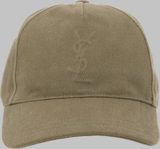 Saint Laurent 864608_3YT512900 Baseball Cap - Brown