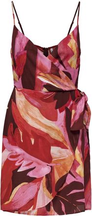 Only Onlalma Life Vis Isa Wrap Dress AOP